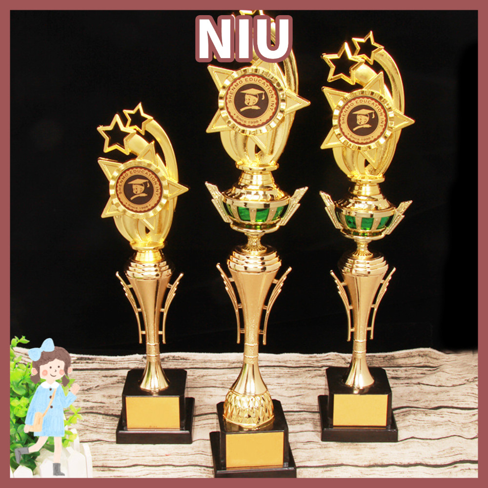 NIUYOUSI Award Trophy, Golden Plating Stars Reward Cup, Competition ...