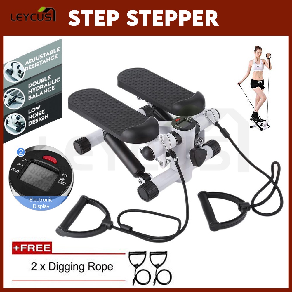 Mini Stepper Electronic Display Home Exercise Multi-Function Equipment Air Stair Climber Stepper ...
