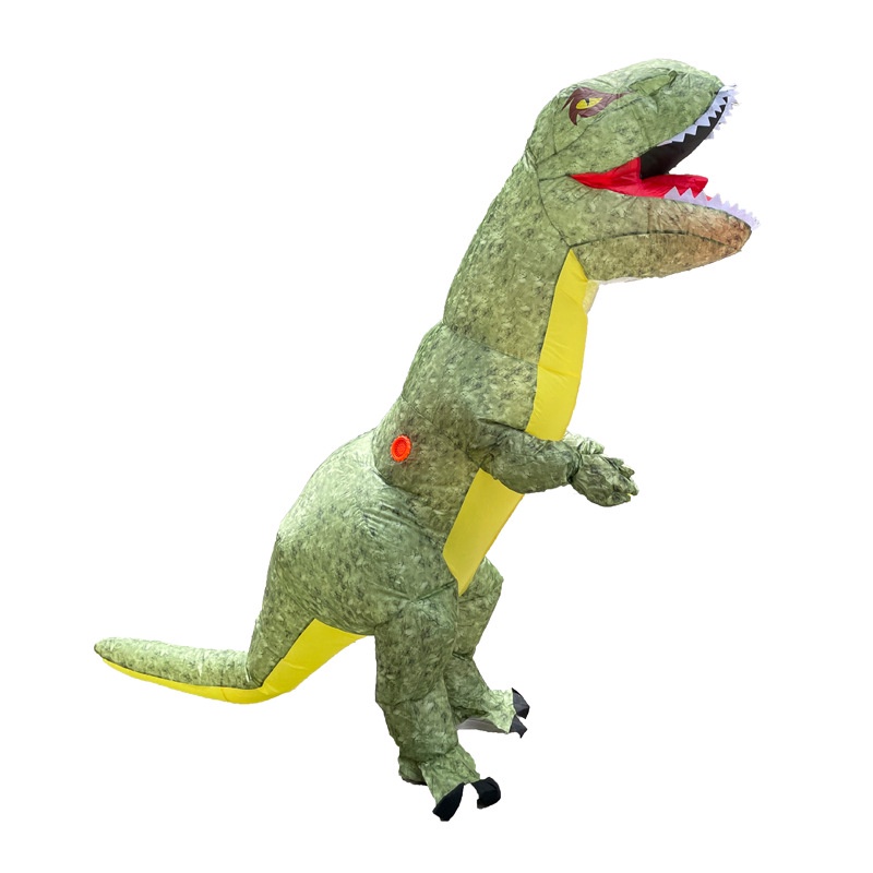 Inflatable Costume Adult Inflatable Velociraptor Costume Halloween ...