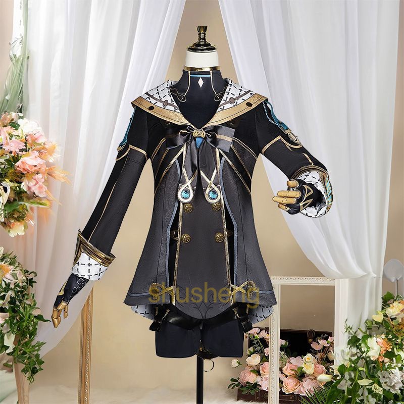 Genshin Impact Freminet Cosplay Costume Full Set Fontaine New Role ...