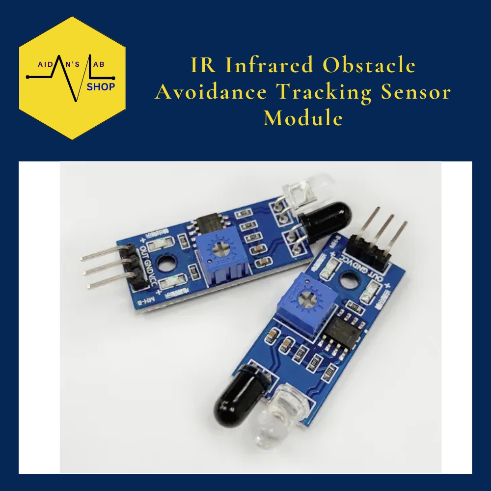 IR Infrared Obstacle Avoidance Tracking Sensor Module | Aidans Lab | Shopee Philippines