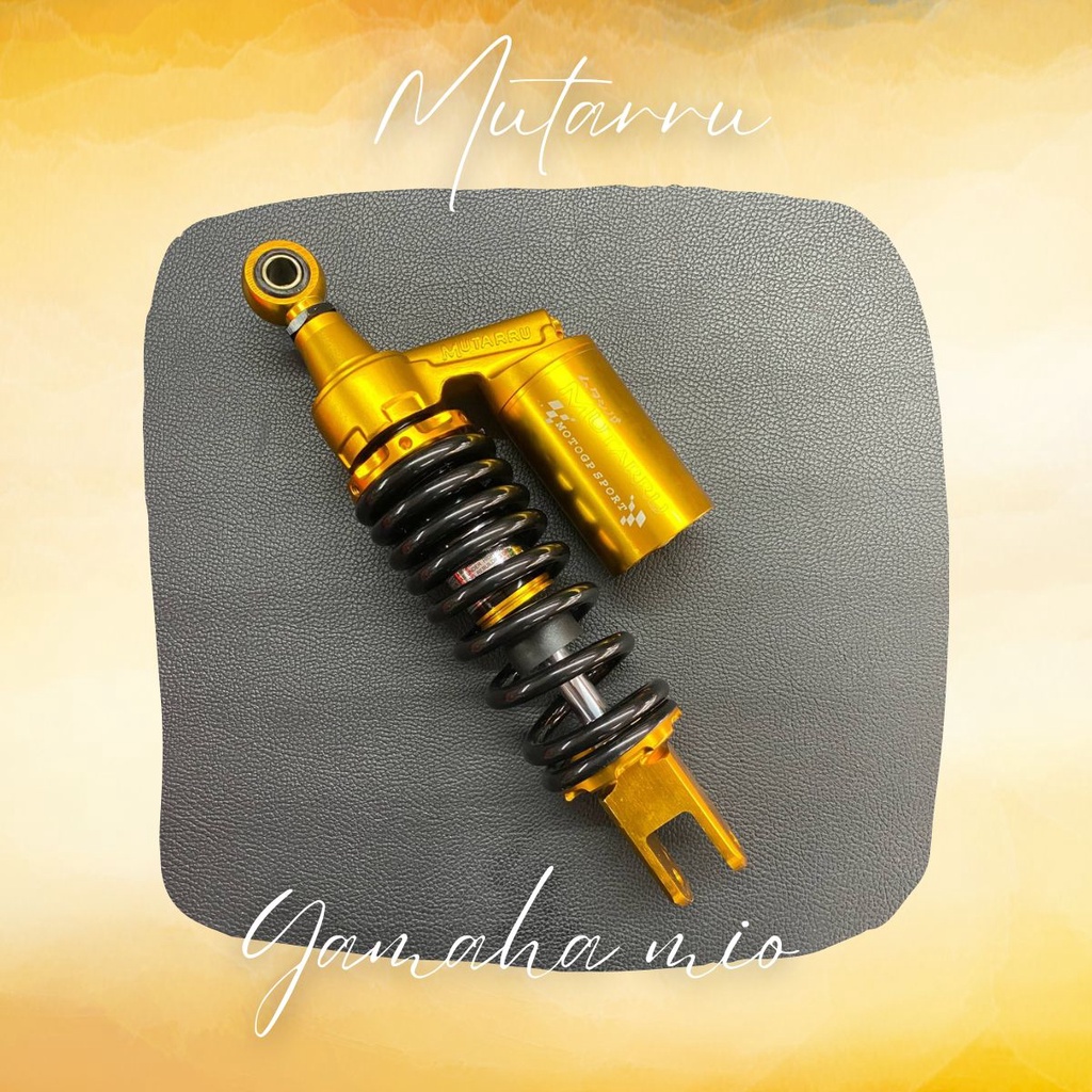 Mutarru shock absorber with tank yamaha mio 280-300 black gold series ...