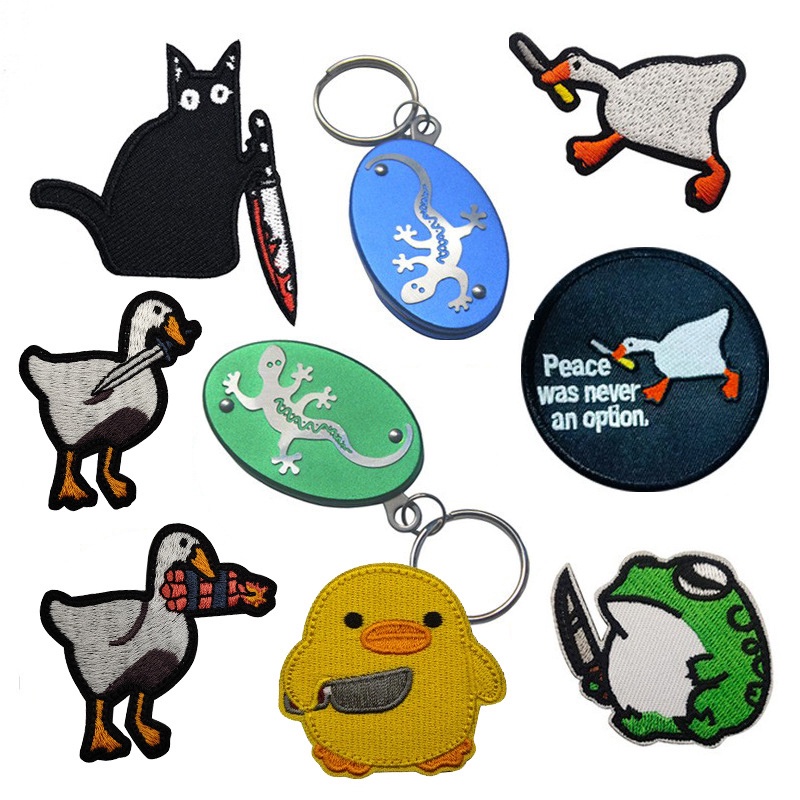 New Design Velcro Patch Cute Cartoon Small Animal Series Badge Little ...