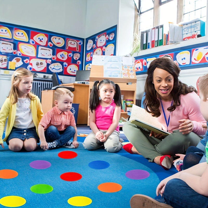 45pcs 4inch Carpet Markers, Teacher Classroom Seat Carpet Markers, Seat ...