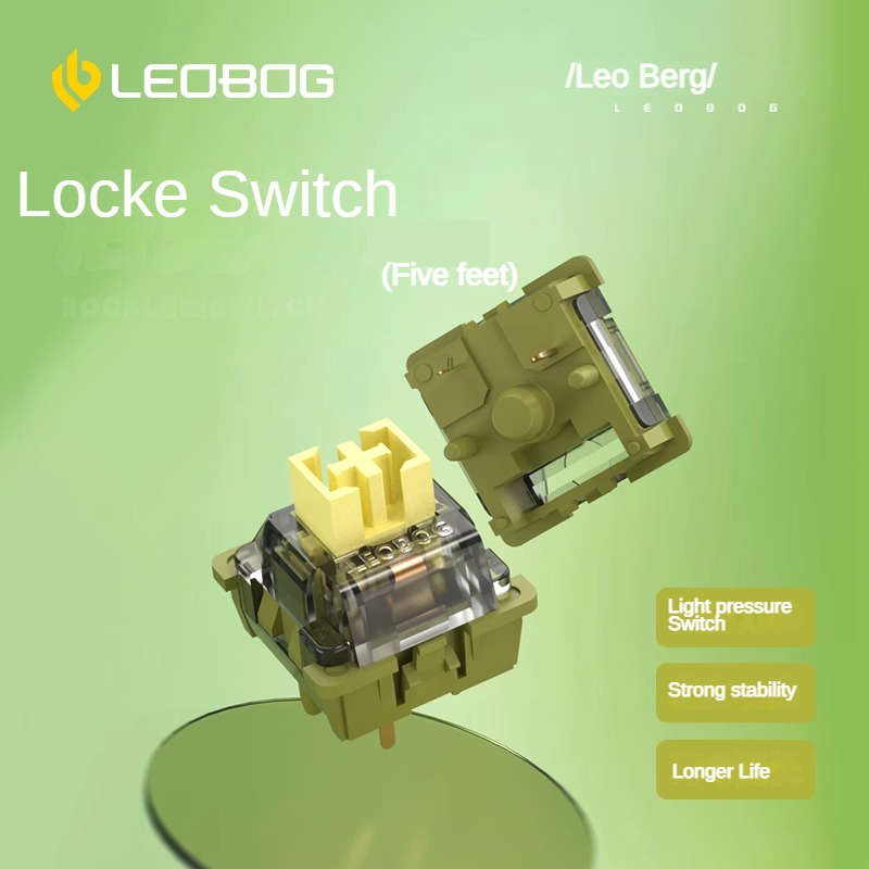 LEOBOG POM factory lubed switch Ash wood V4V3 Rock Matrimony Vine ice ...