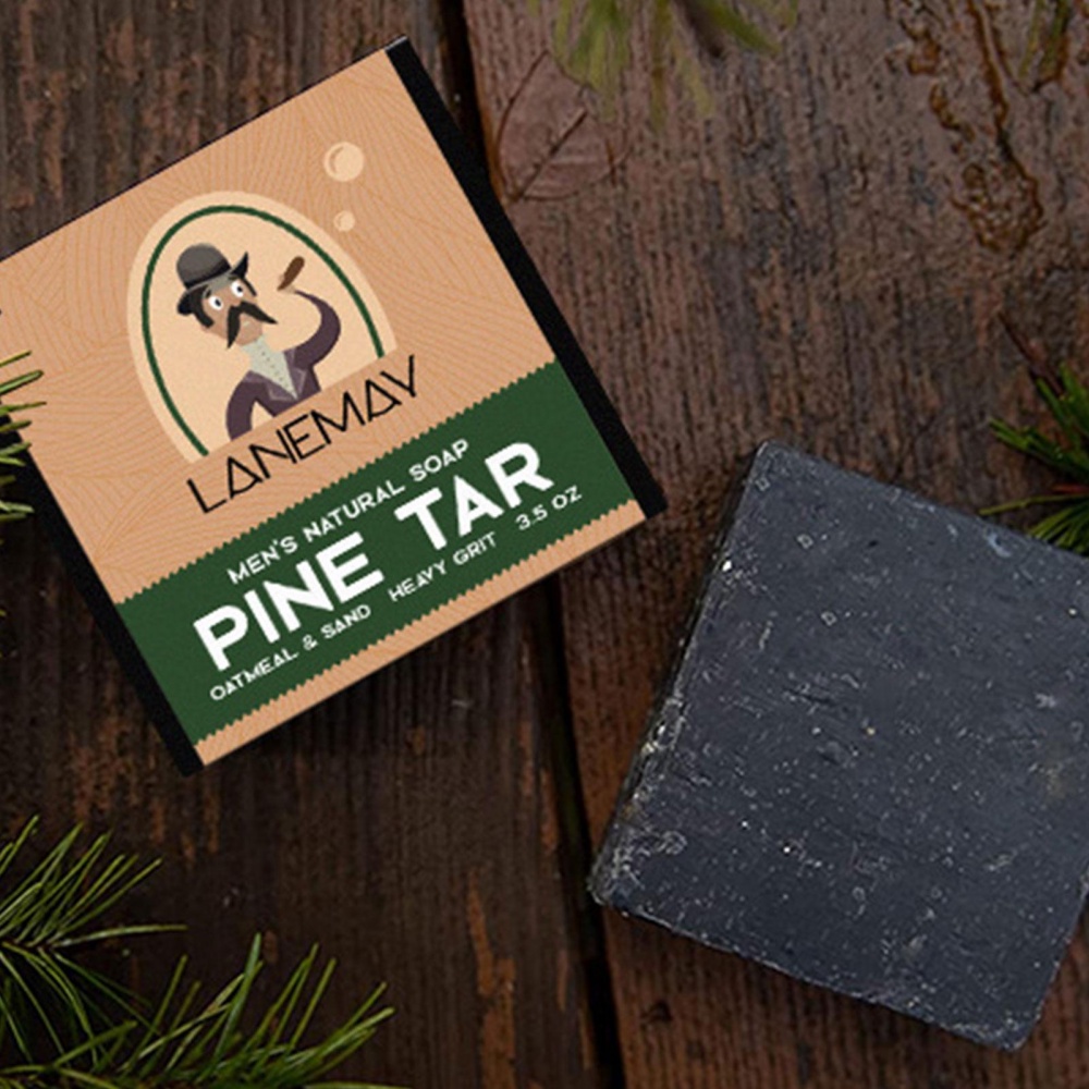 Men Natural Soap Bar/Pine Tar Soaps | Shopee Philippines