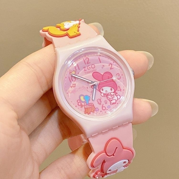 Cartoon Sanrio Hello Kitty My Melody Watch Waterproof Kuromi Cute Watch ...