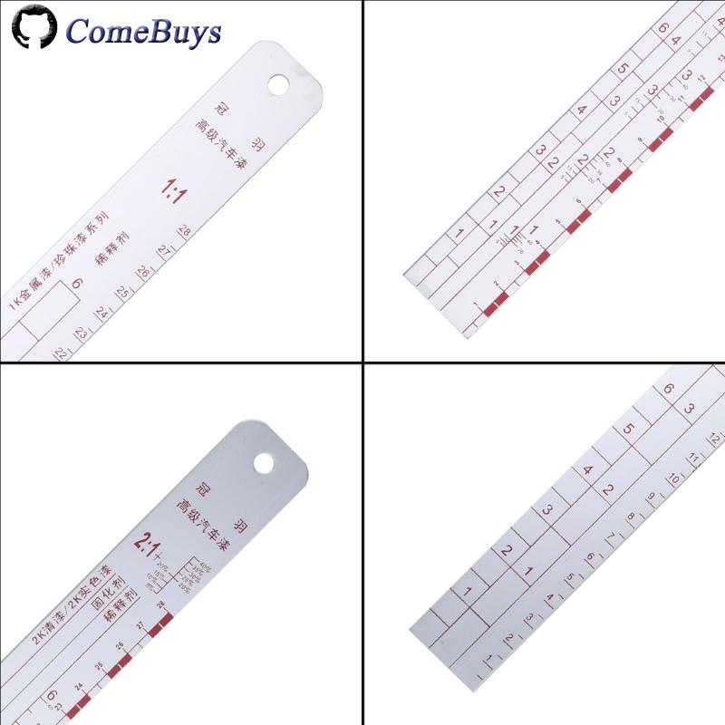 com* Lightweight Paint Stick Car Body Paint Proportional Measuring ...