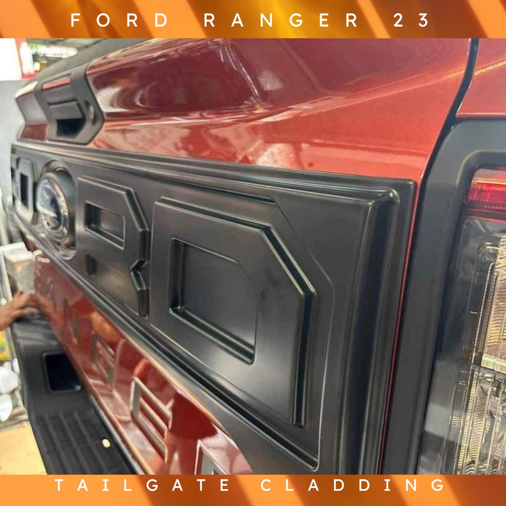 FORD RANGER 2022 -2023 NEXT GEN tail gate cladding | Shopee Philippines