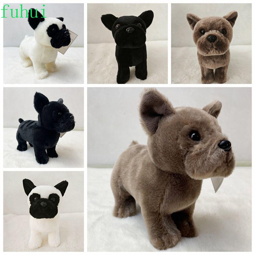 FUHUI French Bulldog Plush, Lifelike Animals Stuffed Dogs Dog Stuffed ...