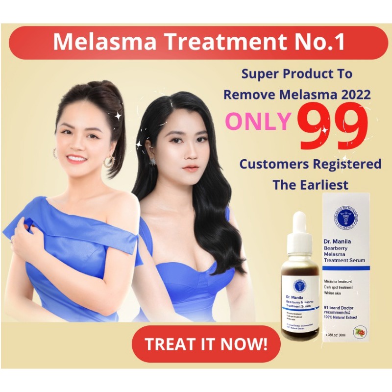 Dr.Manila - Melasma Treatment Serum Bearberry( Authentic ) | Shopee Philippines