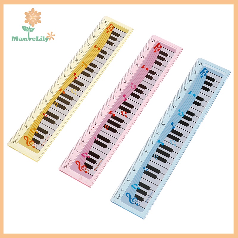 LILY 1pc music ruler primary school students paing measuring scale ...