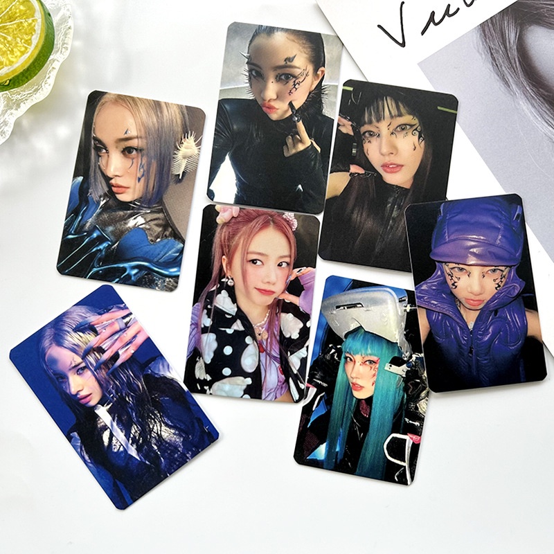 7pcs/set XG Album NEW DNA Photocards 1st MINI KCON 2023 ALPHAZ SEASON'S GREETINGSLomo Cards Kpop ...