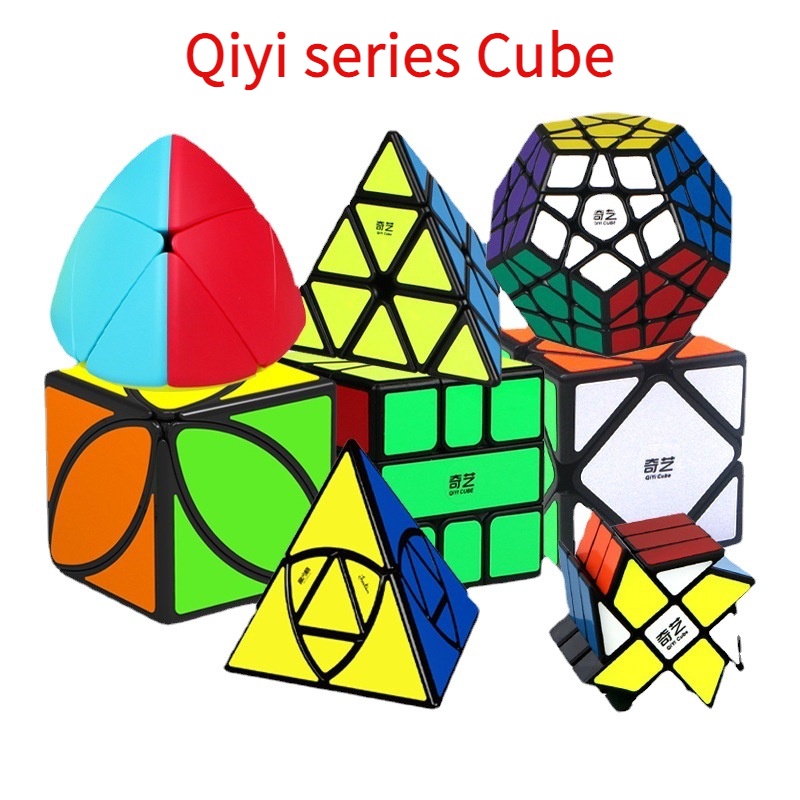Qiyi Series Cube Ivy Pyramid Skewb Megaminx SQ1 Early Childhood ...