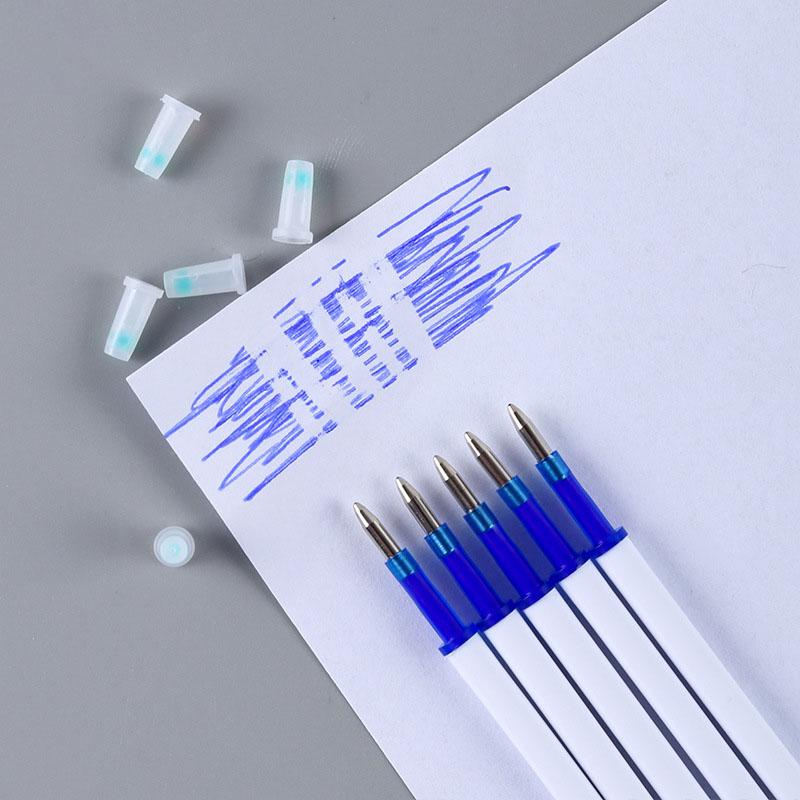 4Pcs/Set Erasable Pen 0.5mm Black/Blue Ink Quick Dry Soft Hold Writting ...