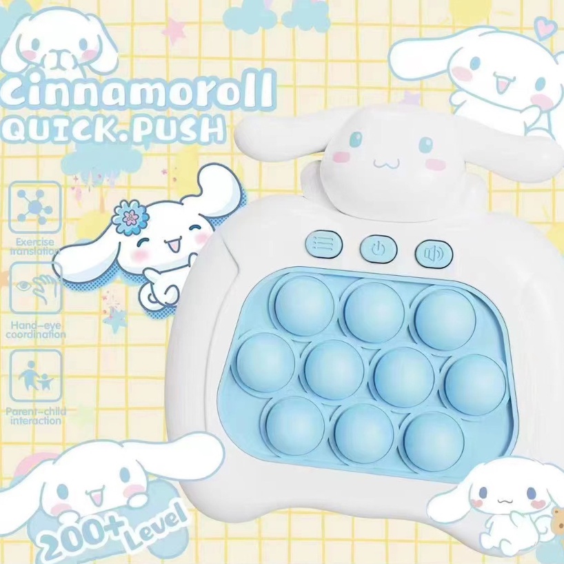 200 Levels Kuromi Quick Push Game Cinnamoroll Pochacco Pop It ...