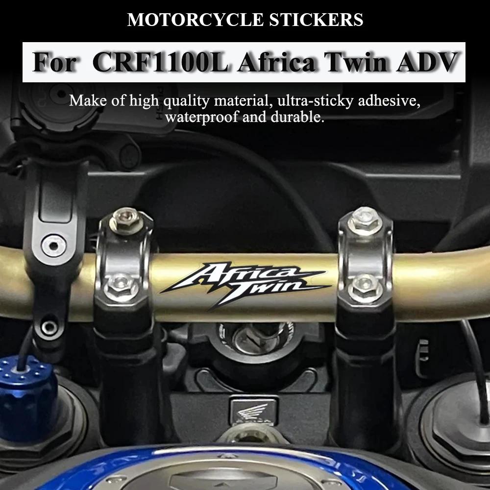 Motorcycle Handlebar Stickers Waterproof PVC Decals For Honda CRF 1000L ...