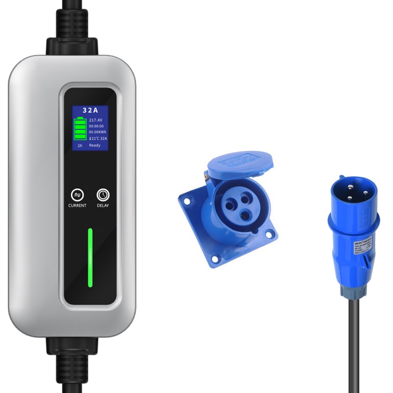 European Standard TYPE 2 New Energy Electric Car Charging Pile 16A 32A ...