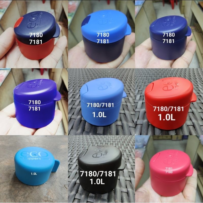 Tupperware Eco Bottle Cap 1L / Round Eco Bottle Cap 750ml | Shopee ...
