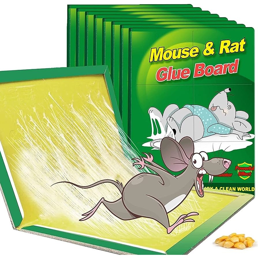 Mouse Rat Sticky Glue Catcher Snare Mice Board Trap Rodent Expert ...
