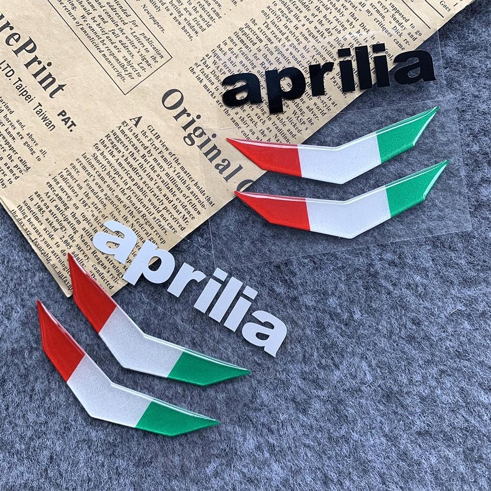 Letter Logo Sticker Italian Flag Motorcycle Fuel Tank Cover Decorative ...