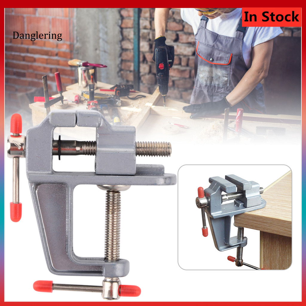DGL Bench Clamp Adjustable High Hardness Stable Clamp-on Mini Jaw Bench ...