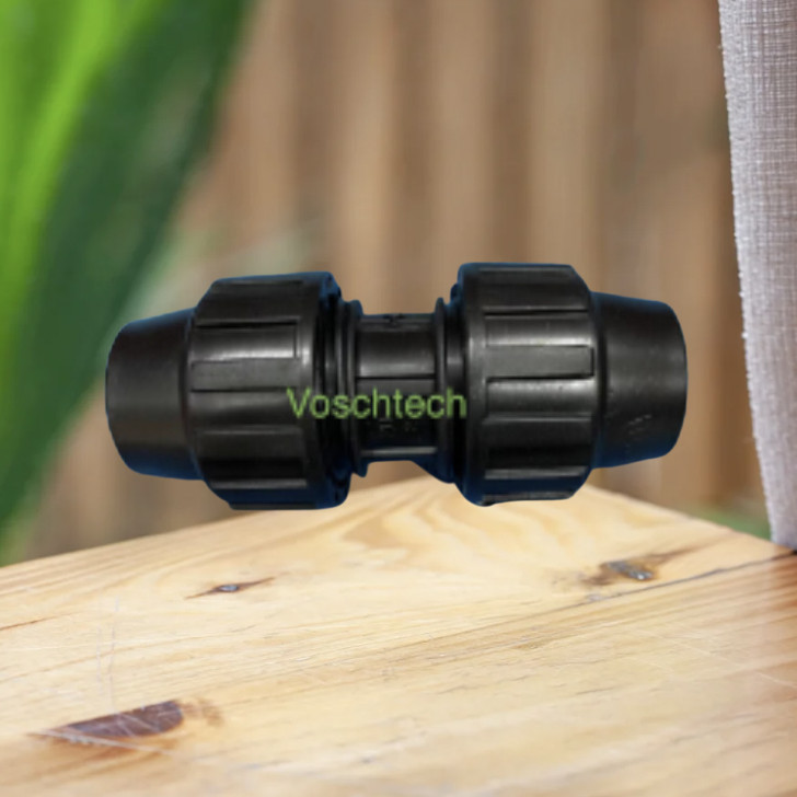 BLACK HIGH QUALITY PE COMPRESSION COUPLING FITTINGS | Shopee Philippines
