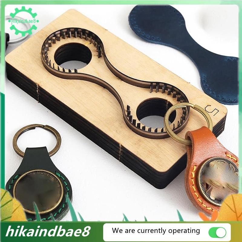 [hIkAi] Leather Keychains Cutting Die Keychain Cutting Mold for DIY ...