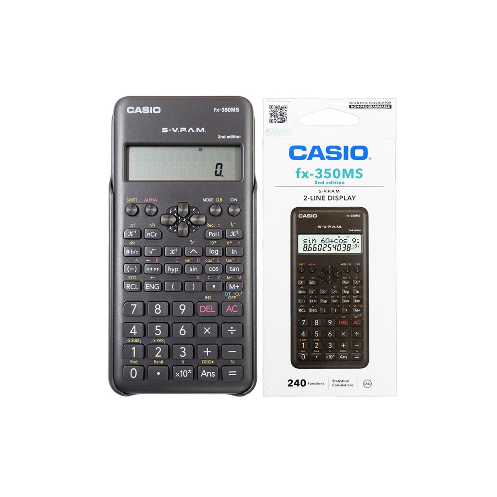Casio Scientific Calculator FX-350MS 2nd Edition | Shopee Philippines