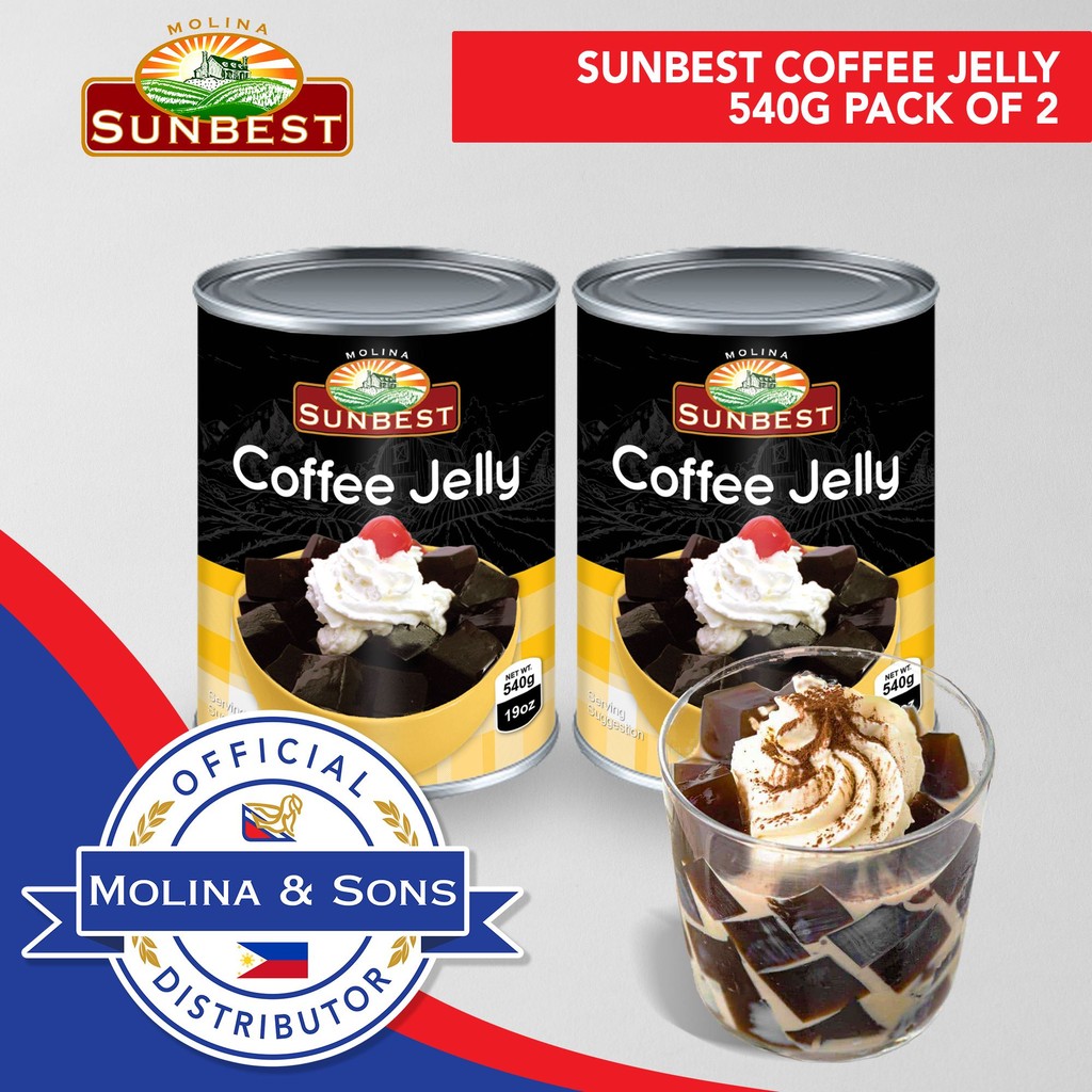 SUNBEST COFFEE JELLY 540G PACK OF 2 | Shopee Philippines