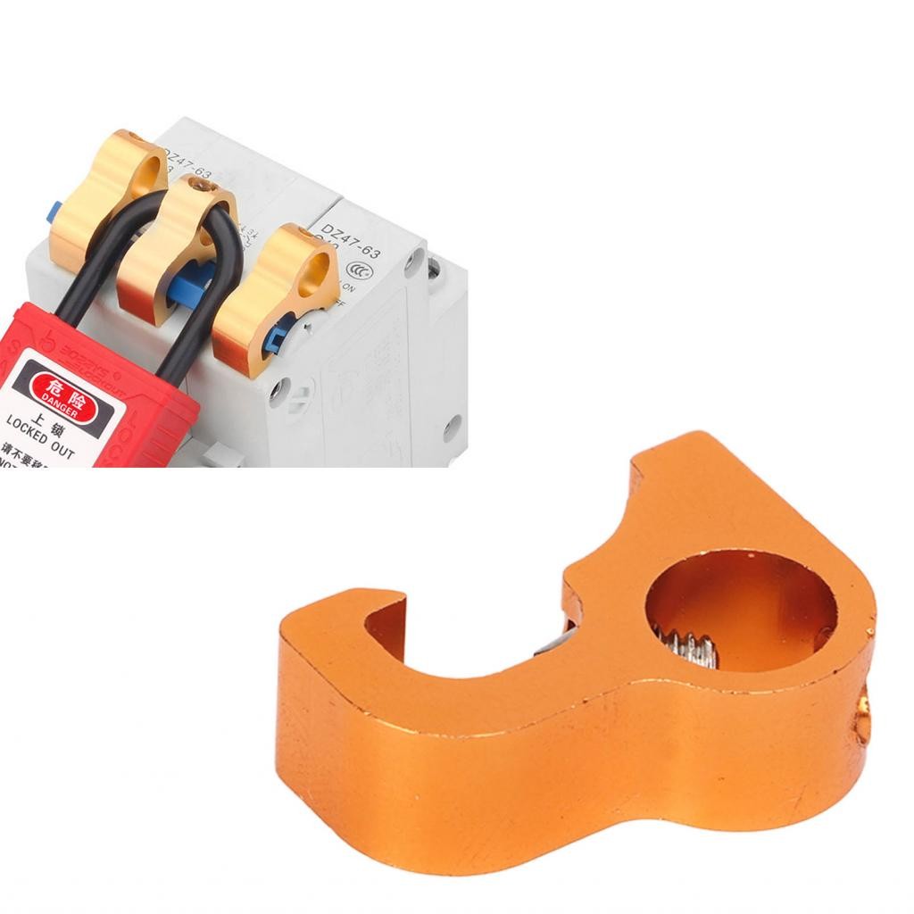 Guli Circuit Breaker Lockout Device Aluminum Alloy Electrical Padlock ...