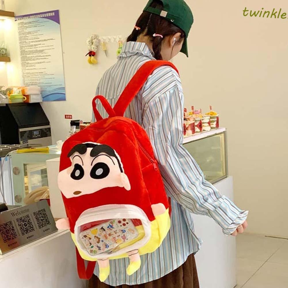 TWINKLE1 Crayon Shin-chan Ita Bag, Kawaii Large Capacity Buriburizaemon ...
