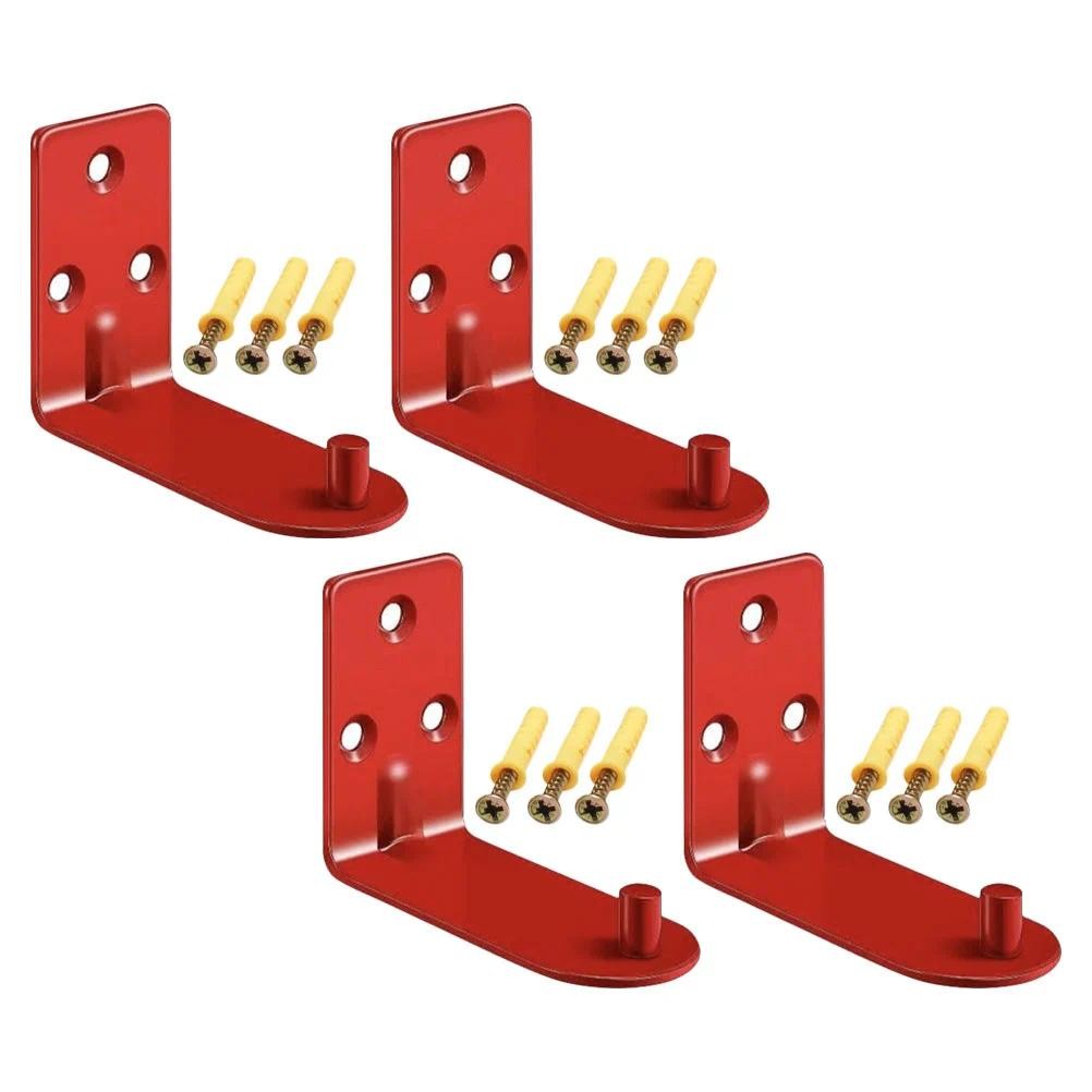 Fire Extinguisher Hook L-shaped Bracket Galvanized Hanger Accessories ...