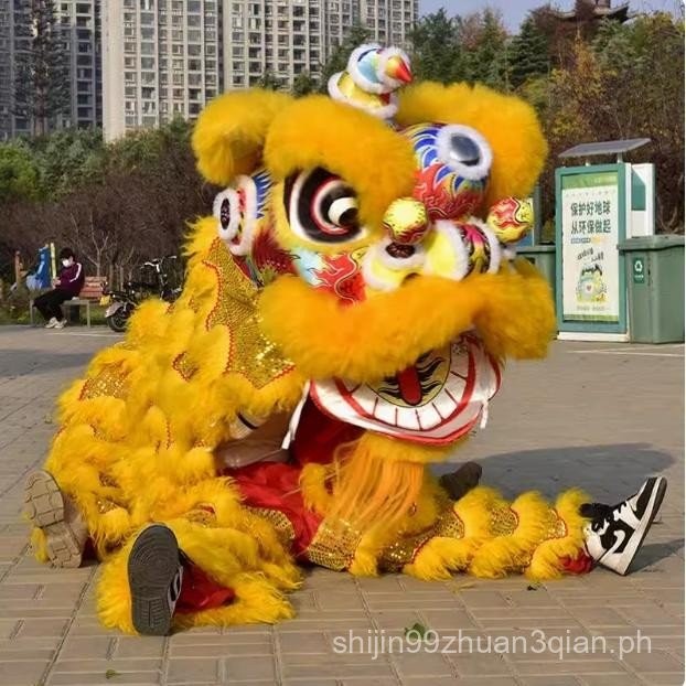 Lion Dance Props Full Set Foam Lion Performance Supplies Adult Lion ...