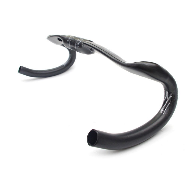 3T Full Carbon Fiber MTB Bike Handlebar UD Glossy Aero Drop Bar For MTB ...