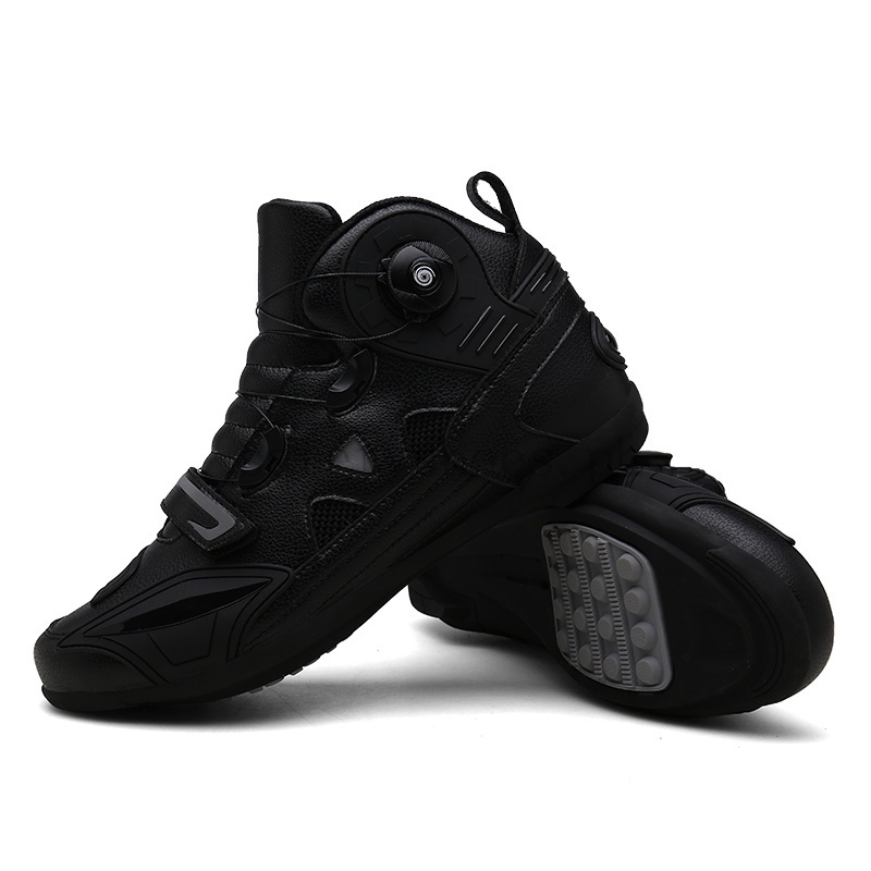Summer motorcycle riding shoes short boots men and women four season ...