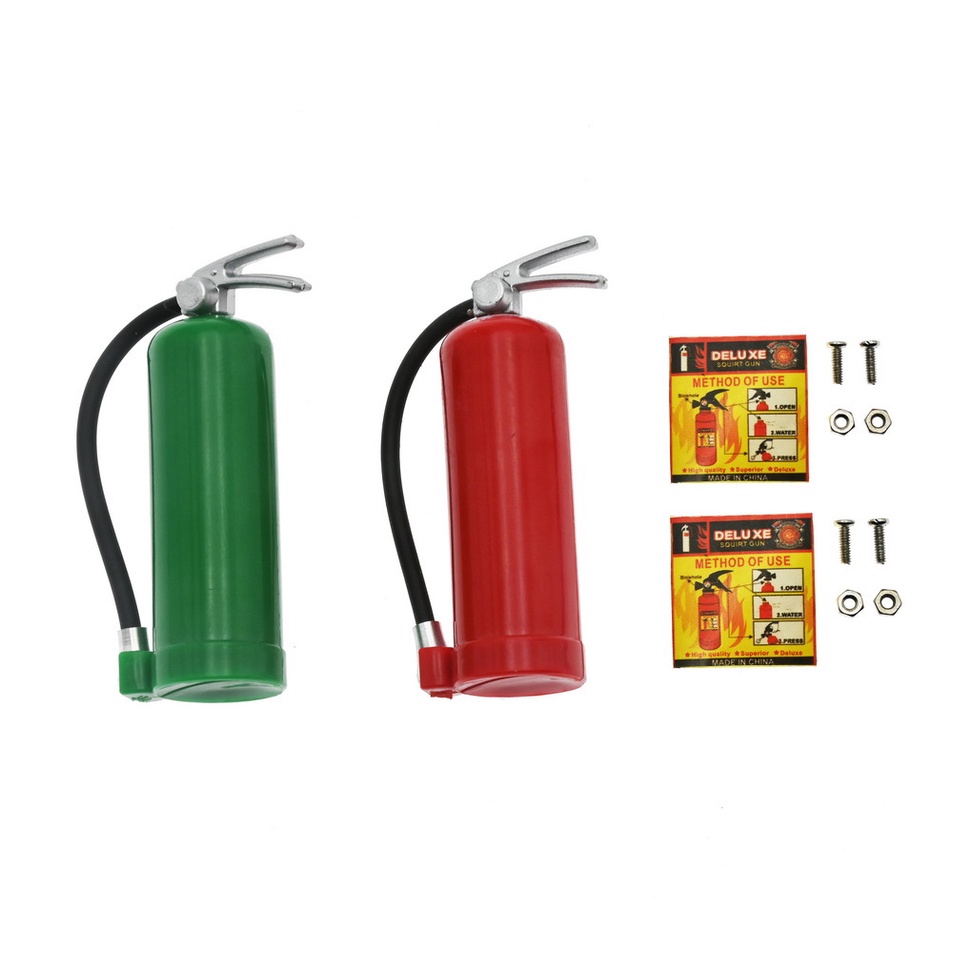 RC 1/10 Scale Red Fire Extinguisher Rock Crawler Truck Mini Miniature ...