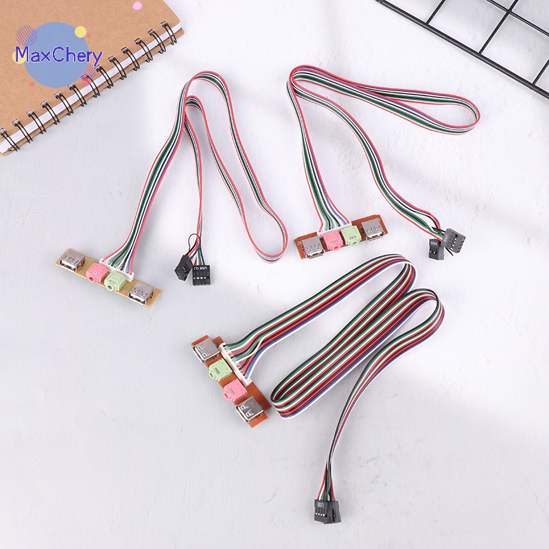 MCHY> 1PC Computer Chassis Front Panel Audio Jack Front USB Interface ...