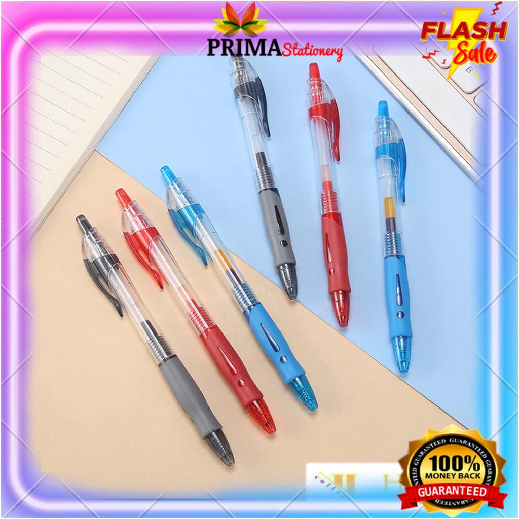 Pens like q Gel and r Gel joyko Transparent Printing 0.5mm Gel Pen ...