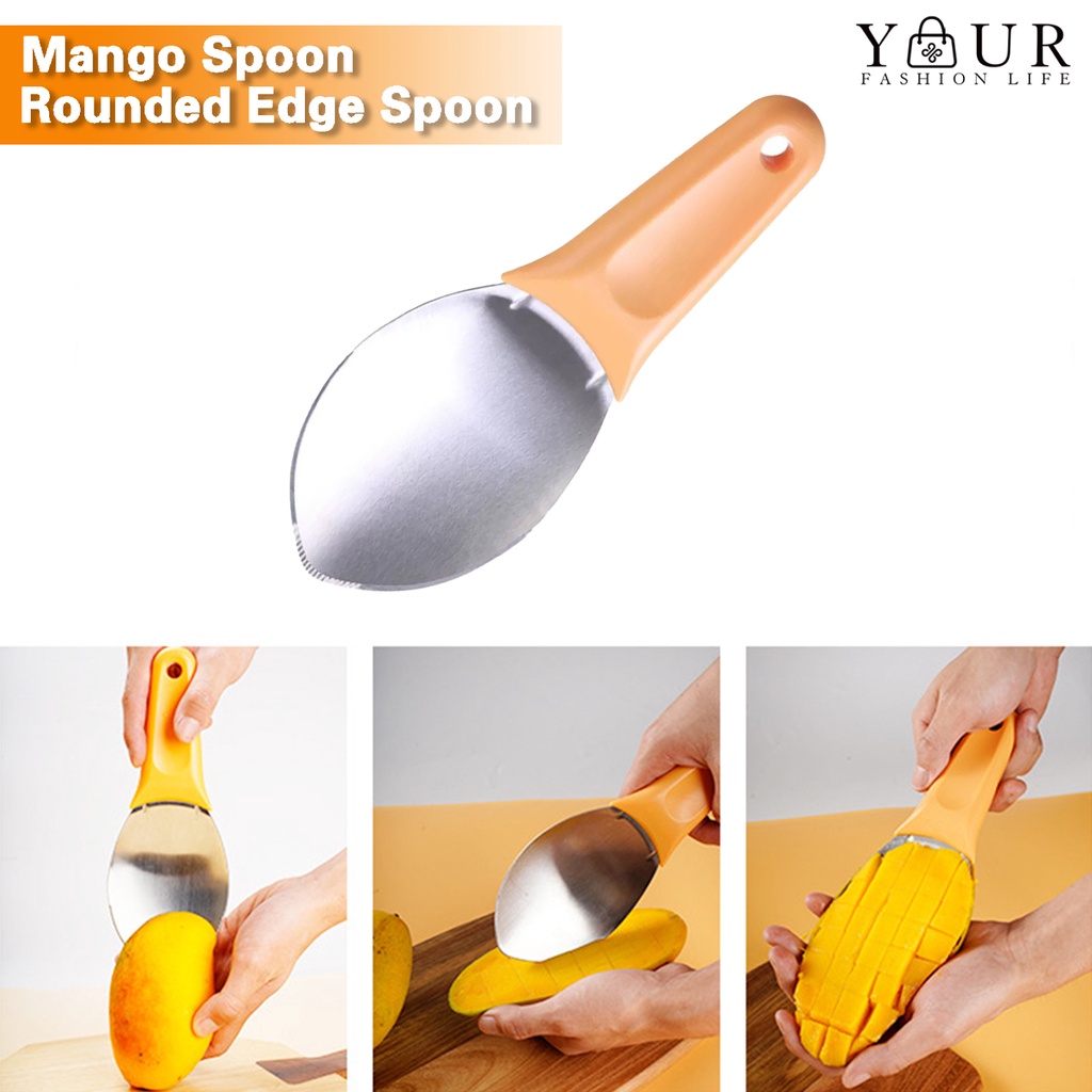 Yourfashrx Mango Pulp Extractor Mango Spoon Fruit Digging Spoon ...