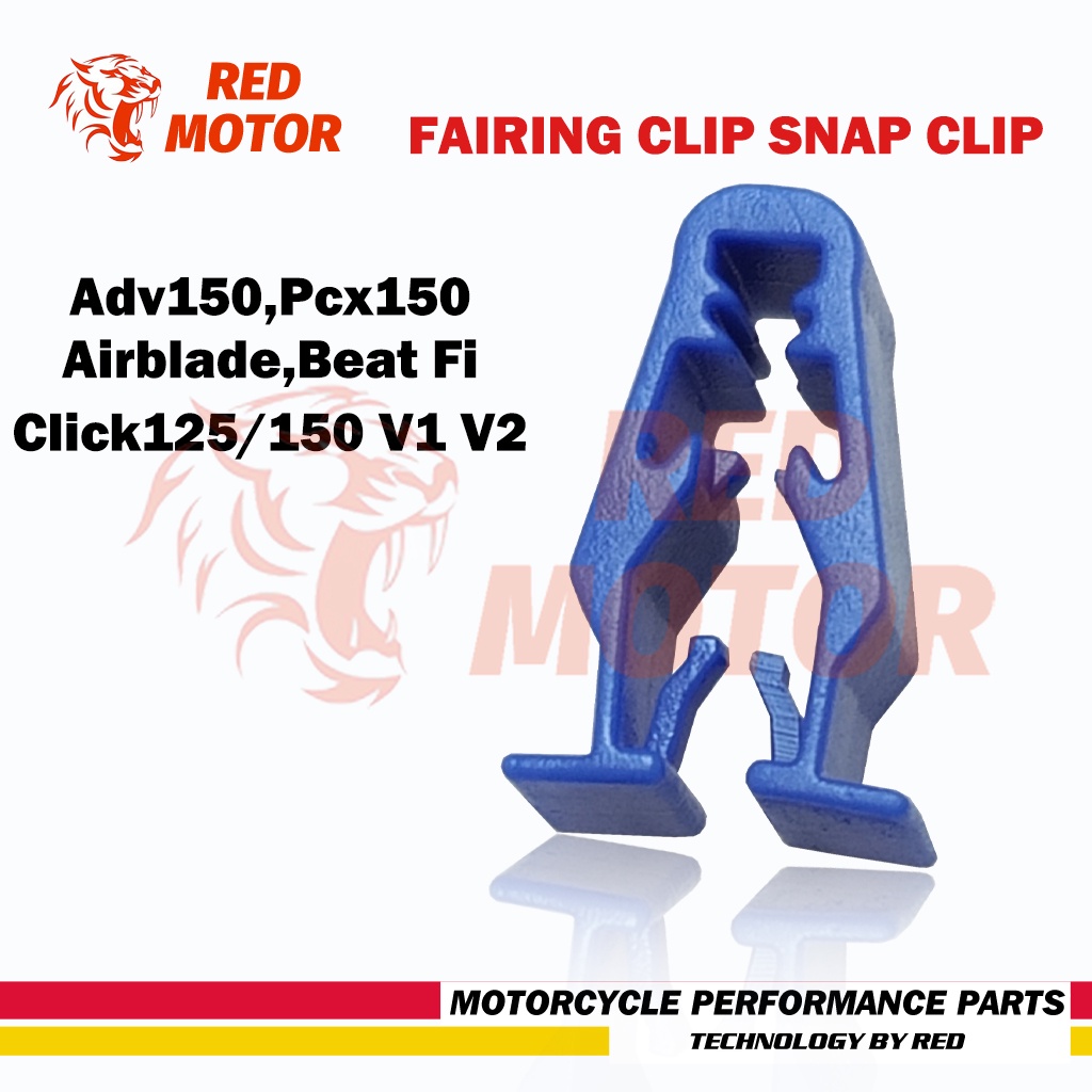 Fairing Clip Snap Clip Adv150,Pcx150,Airblade,Beat Fi,Click125/150 V1 ...