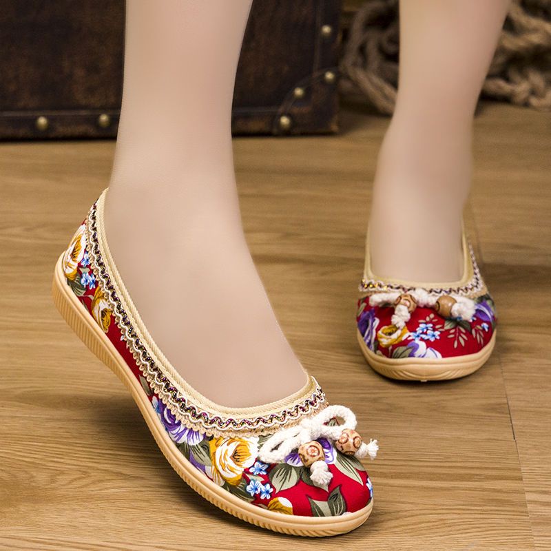 Summer Breathable Women's Shoes Flat Cloth Shoes Net Shoes Fashion ...
