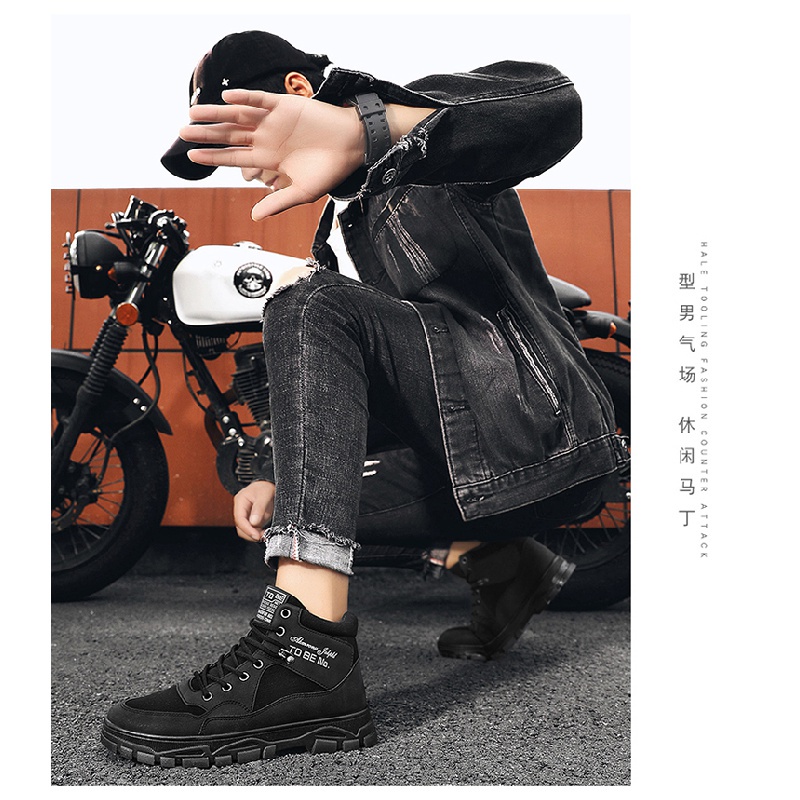 [Sunshine Shoes Shop] New Style Motorcycle Riding Shoes Male Motorcycle ...