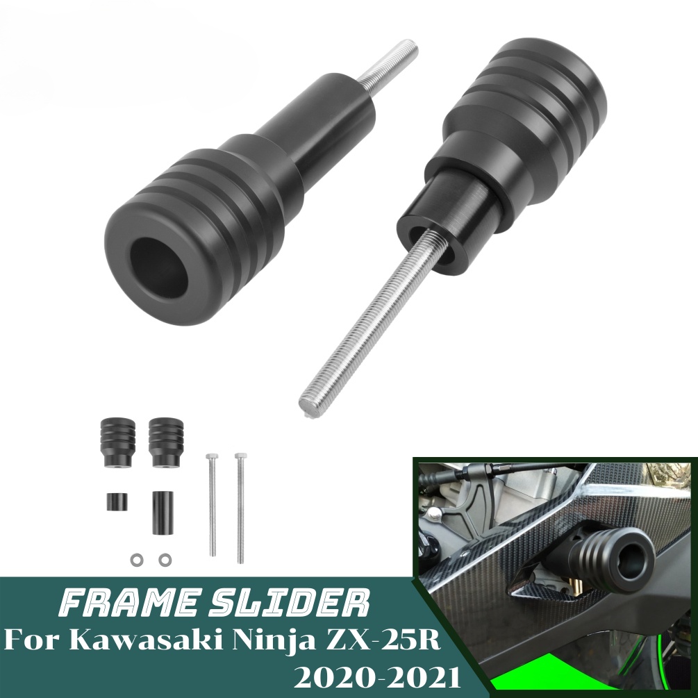 ZX-25R Frame Slider Fairing Guard Crash Pad for Kawasaki Ninja ZX 25R ...