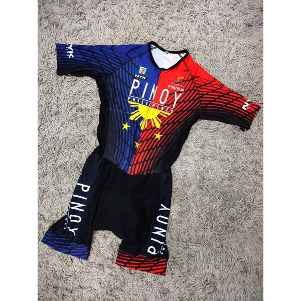 PINOY Cycling Jersey Trisuit Powerband Philipiness Pilipinas Bike ...