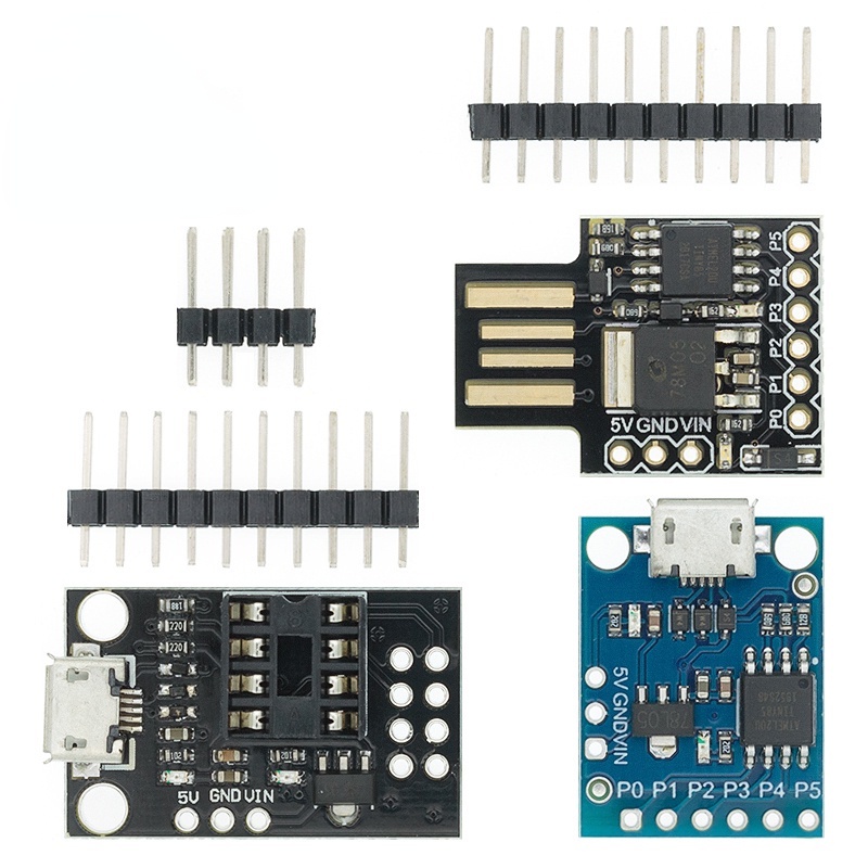 1PCS Blue Black TINY85 Digispark Kickstarter Micro Development Board ...