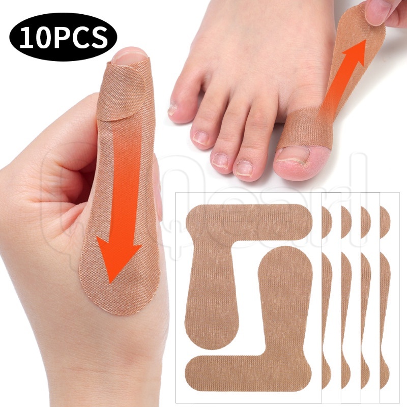 10 Patches/Set Toe Valgus Corrective Patch / Elastic Toe Correction ...
