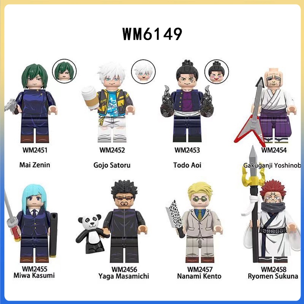 Children's gifts Assembling Building Blocks minifigures Animation ...