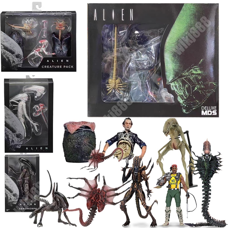 NECA New Alien Action Figure Predator MEZCO MDS Xenomorph Egg ...