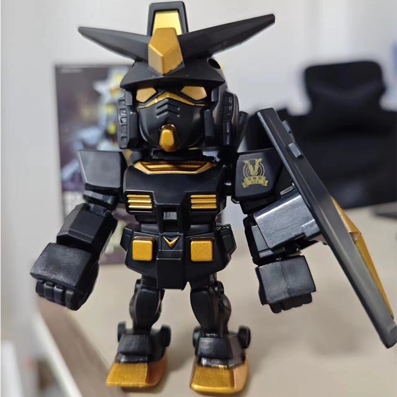 Mcdonald's Gundam Mcd Qmsv Mini RX-78-2 Ver.ANGUS Mcdo GUNDAM Black ...